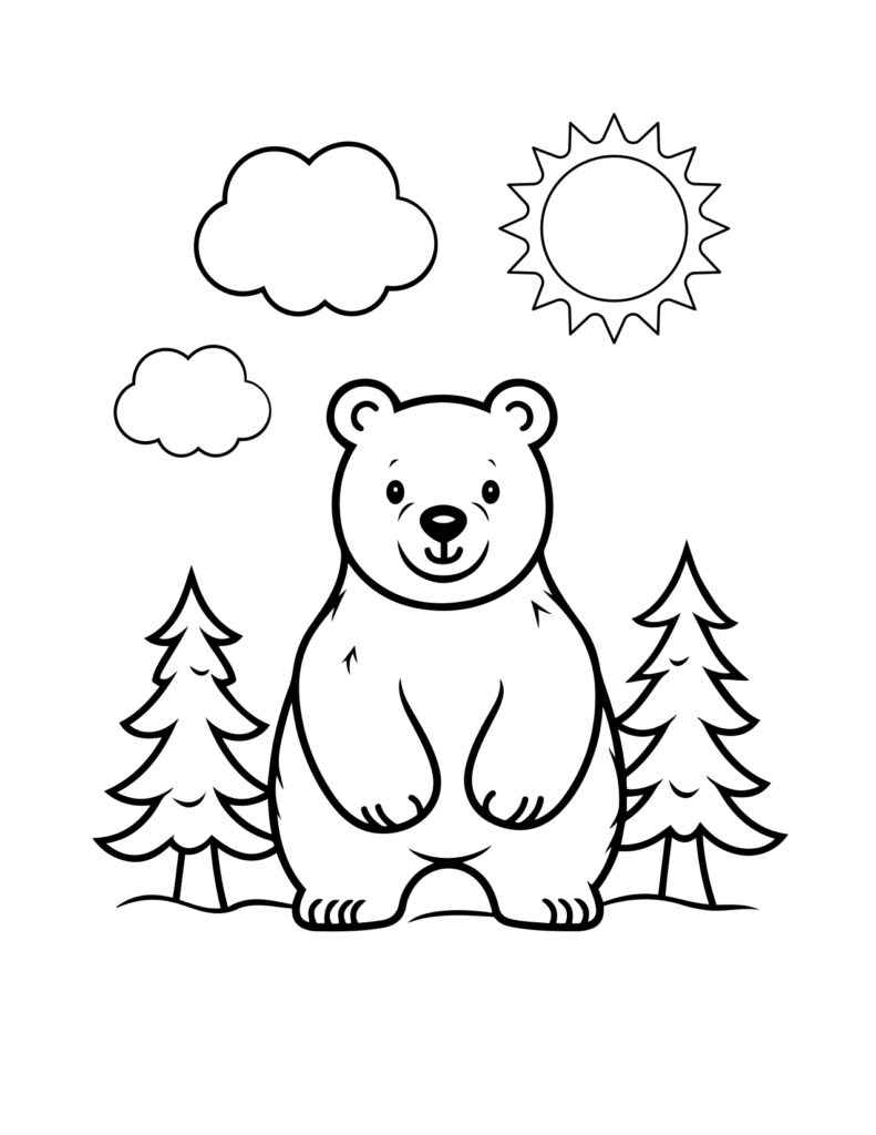 Cute Animals Coloring Pages – Free Printable PDFs - Pagevia
